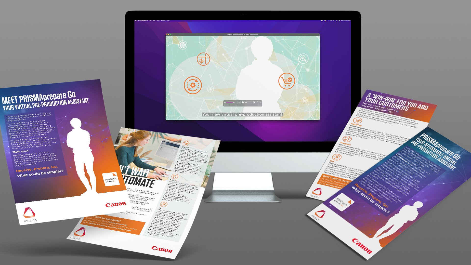 Strategy and creatives for new software launch | AD Communications